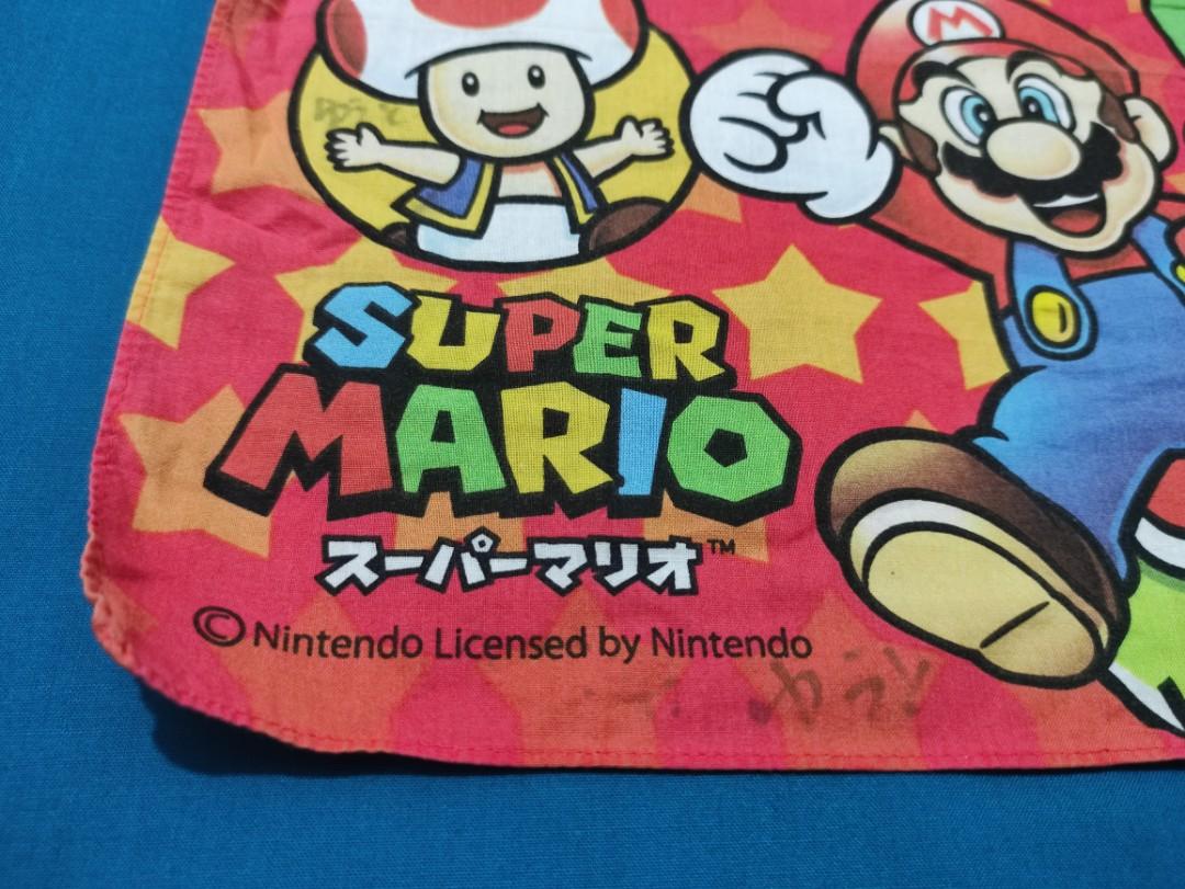 Nintendo Super Mario Handkerchief Hanky Panyo, Hobbies & Toys, Toys ...