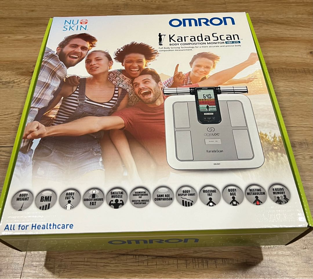 Omron Karada Scan HBF-375, Health & Nutrition, Health Monitors ...