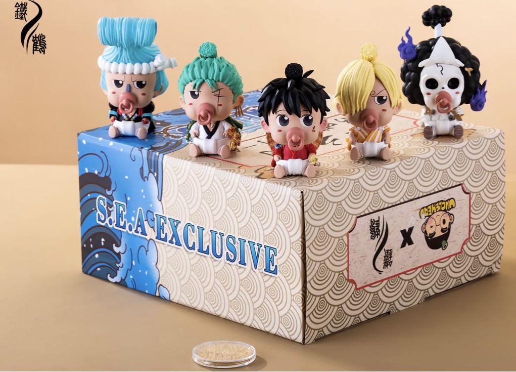 One Piece Pacifier set gk, Hobbies & Toys, Toys & Games on Carousell