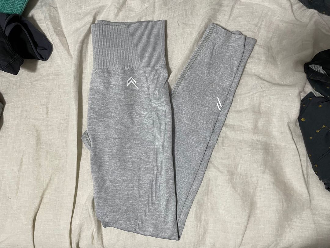 oneractive classic leggings in grey marl, Women's Fashion, Activewear ...