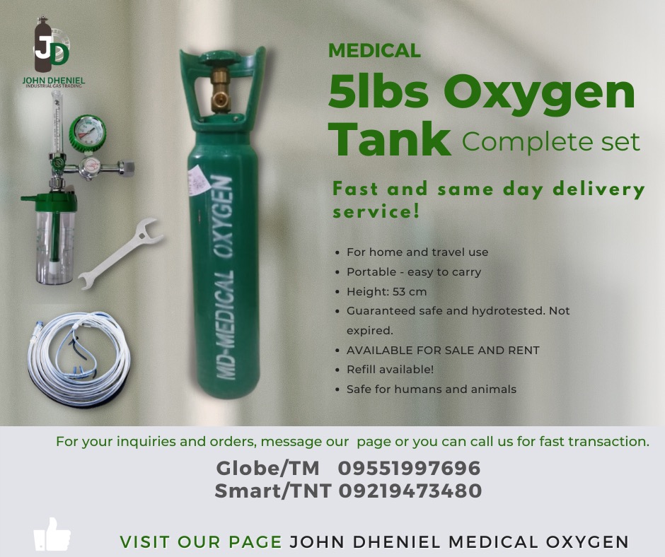 Oxygen Tank - Medical Grade, Health & Nutrition, Medical Supplies ...