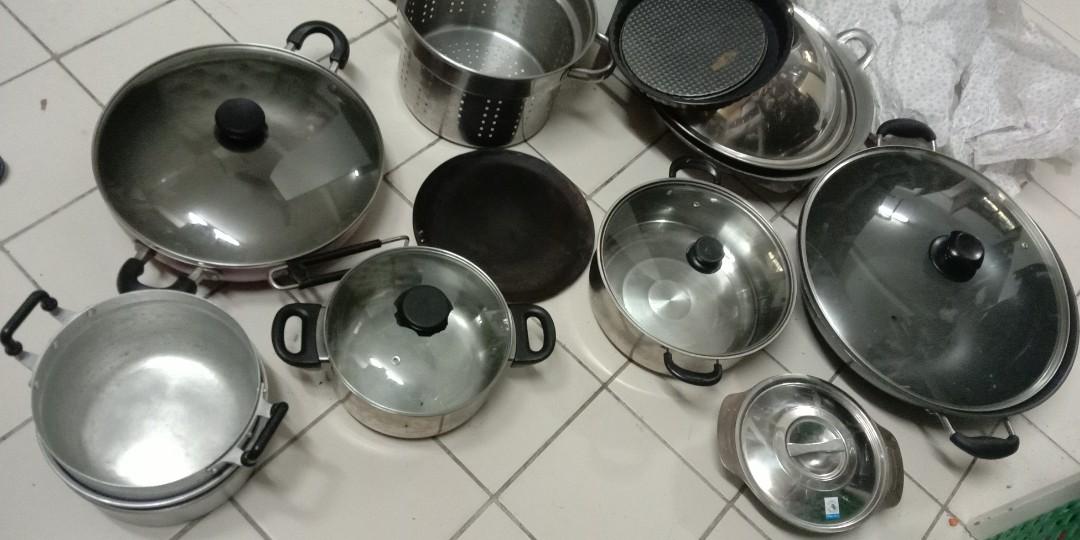 Periuk kuali steel, TV & Home Appliances, Kitchen Appliances, Cookers ...