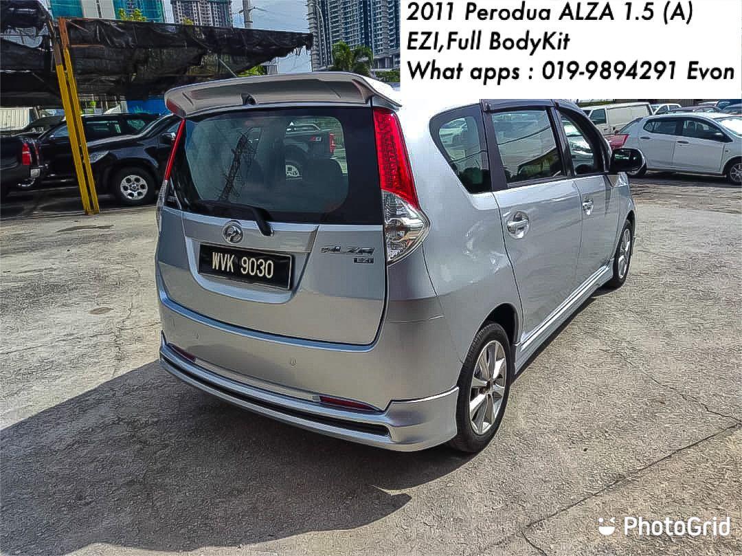 Perodua ALZA 1.5 (A) EZI,Full BodyKit, Cars, Cars for Sale on Carousell