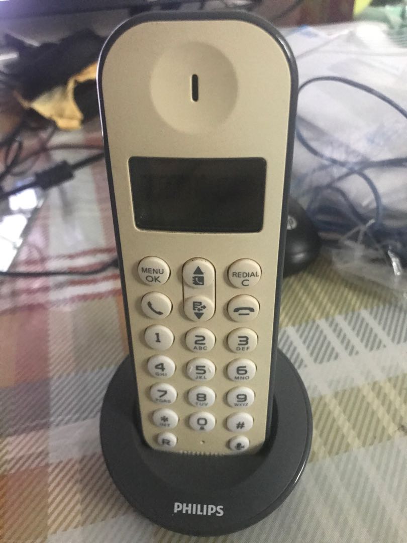 Philips cordless phone d120 - 1000mah new battery, Mobile Phones ...