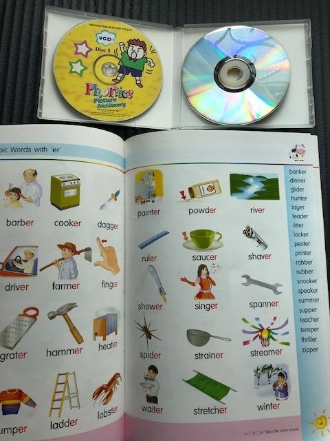Phonics Picture Dictionary with 2 VCDs, Hobbies & Toys, Books ...