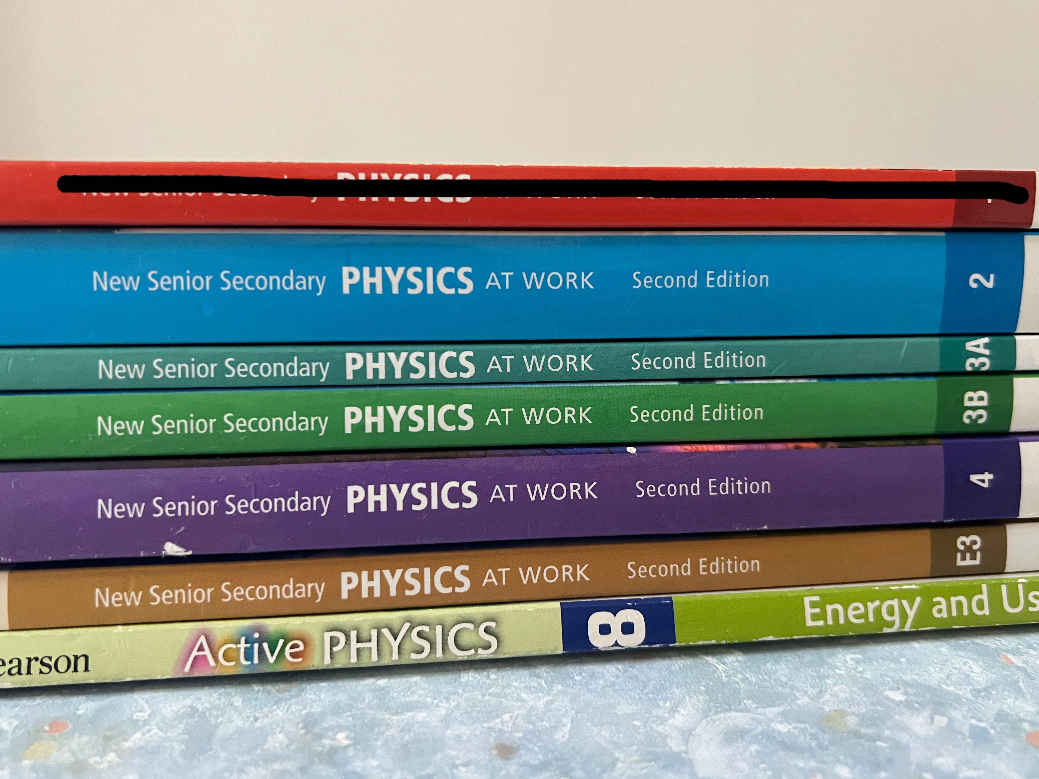 中學Phy書 Physics book 3ab, 興趣及遊戲, 書本 & 文具, 教科書 - Carousell