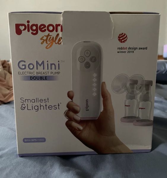 Pigeon Mini-Go Double breast pump, Babies & Kids, Nursing & Feeding ...