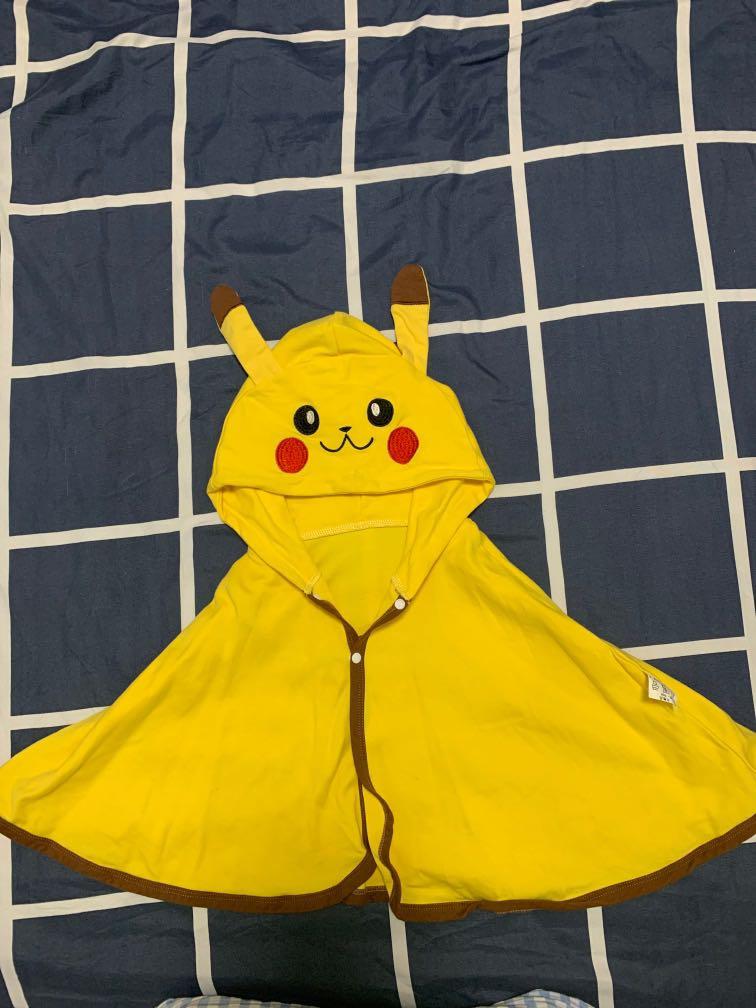 Pikachu Cape, Babies & Kids, Babies & Kids Fashion on Carousell
