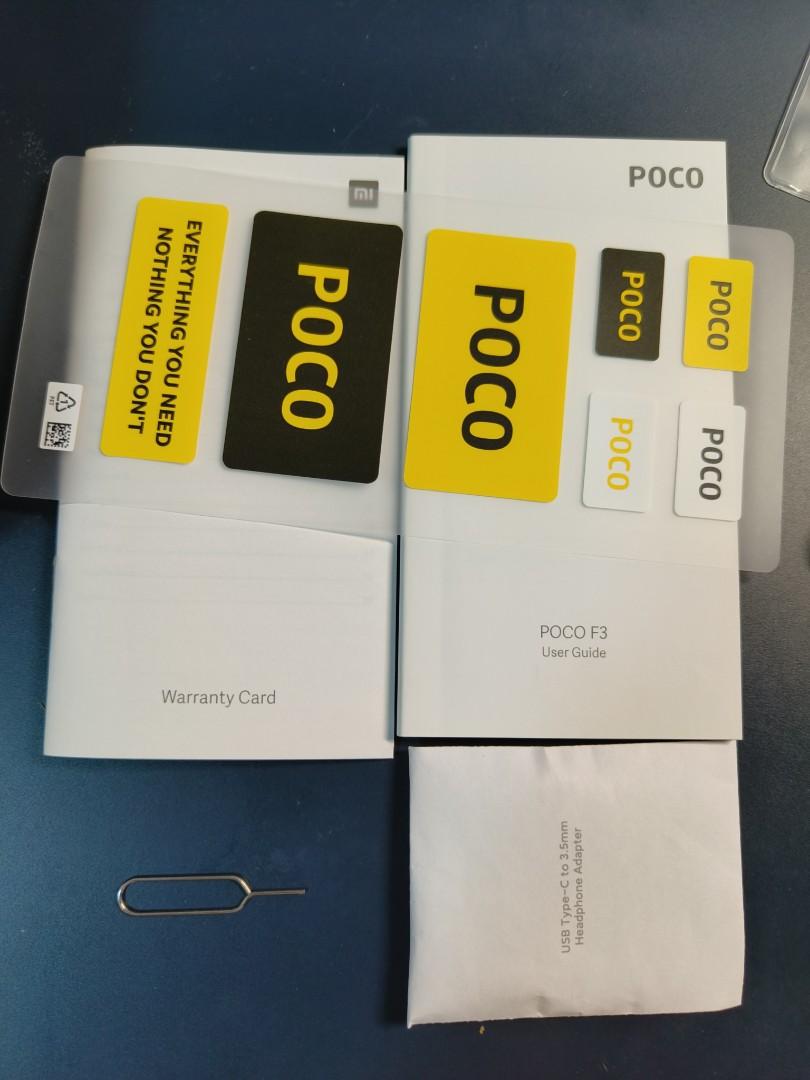 Poco F3 8/256gb White Local Set, Mobile Phones & Gadgets, Mobile Phones ...