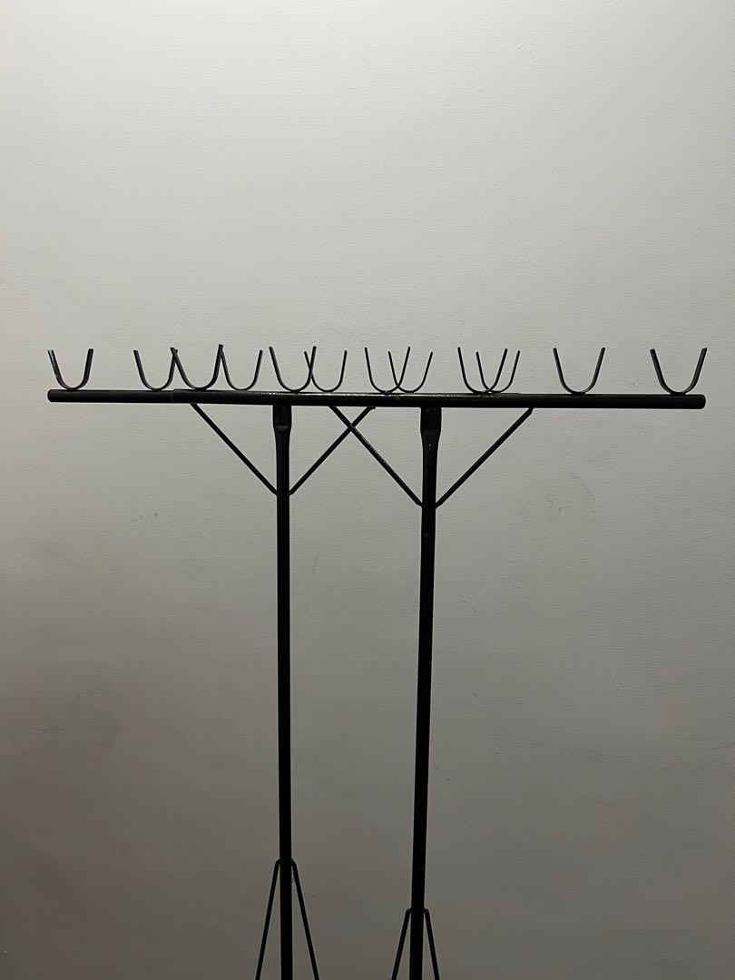 Portable bamboo poles holders, Furniture & Home Living, Bathroom ...