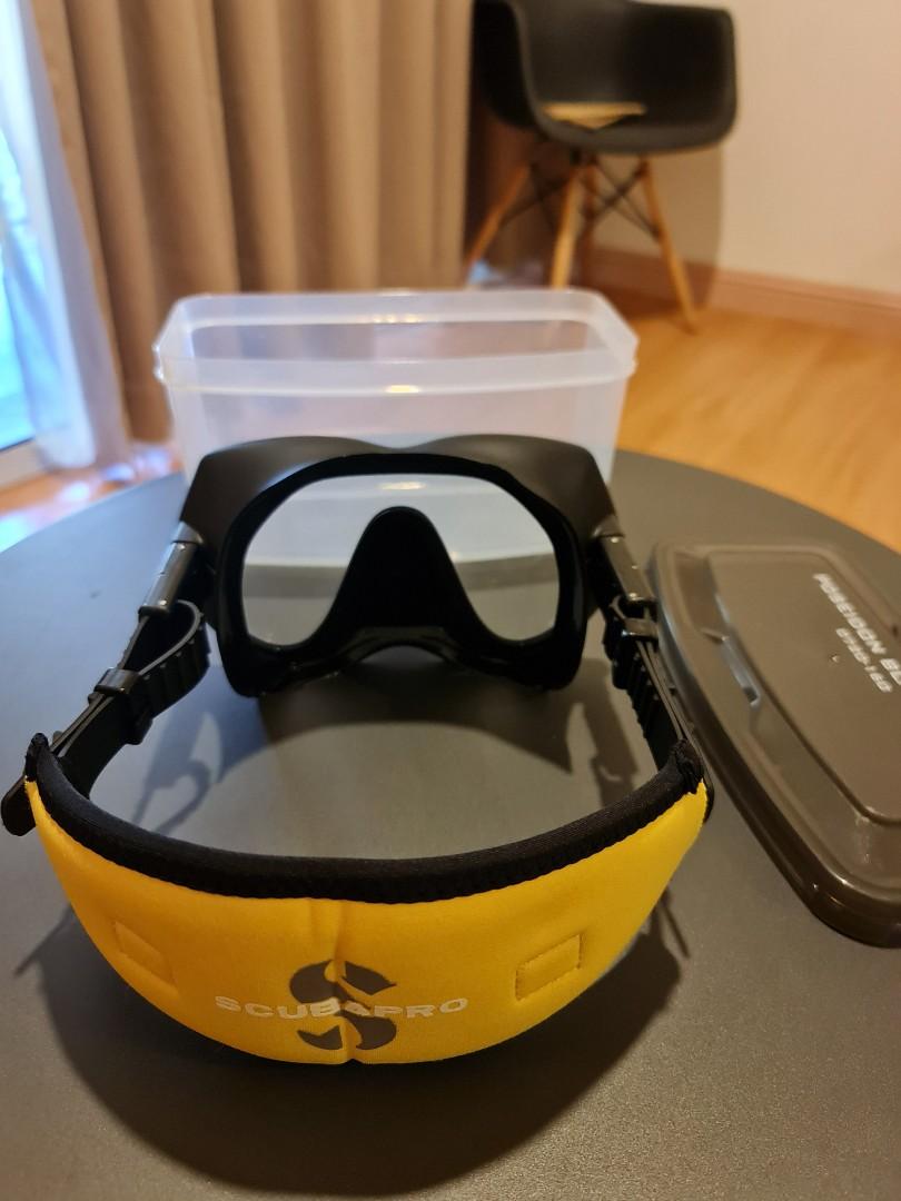 Poseidon Blackline Scuba Diving Mask, Sports Equipment, Other Sports ...