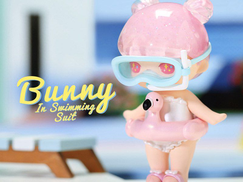 [Preorder]Pop Mart Bunny In Swimming Suit 100%, Hobbies & Toys, Toys ...
