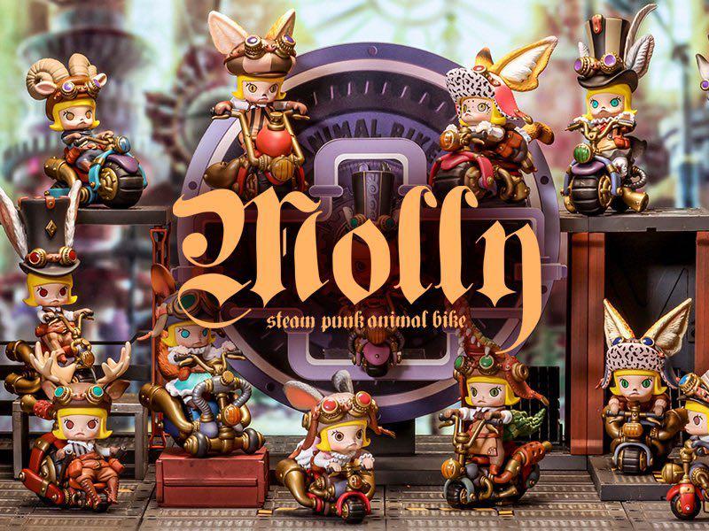 [Preorder]Pop Mart Molly Steam Punk Animal Nike Series Blind Box Set of ...