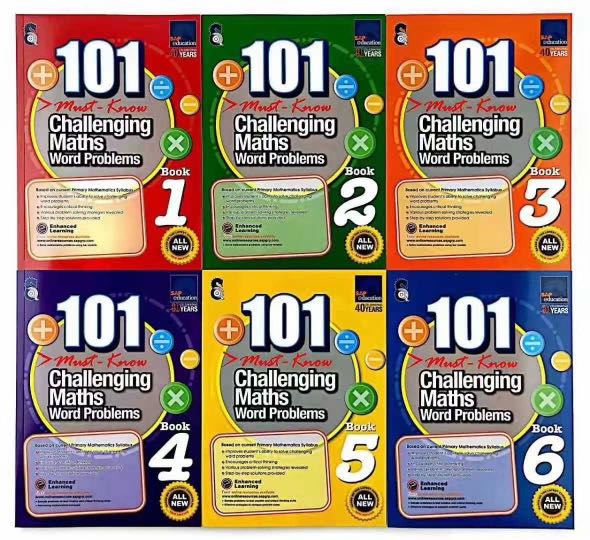 Primary math 101 challenging maths words problem, Hobbies & Toys, Books ...