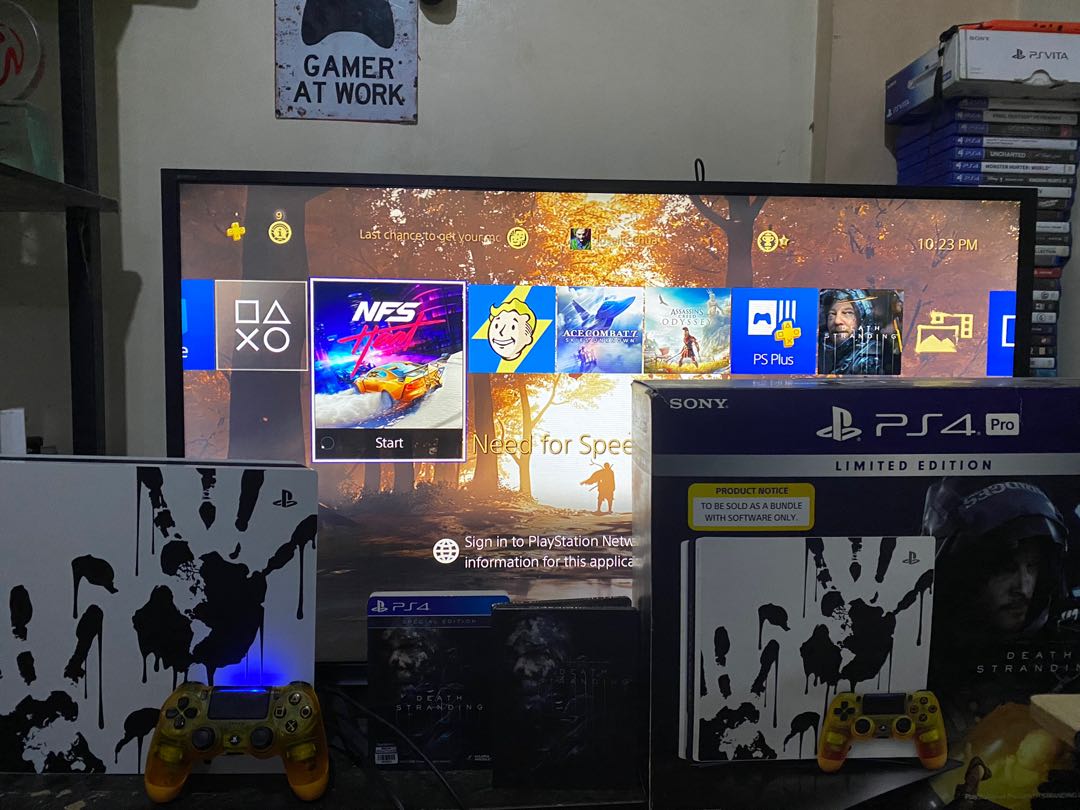 Ps4 pro death stranding edition complete, Video Gaming, Video Game ...