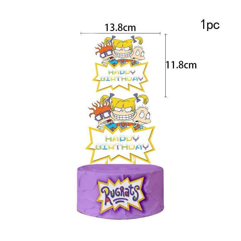 [Ready Stock] TV Series Rugrats Nickelodeon Happy birthday party ...