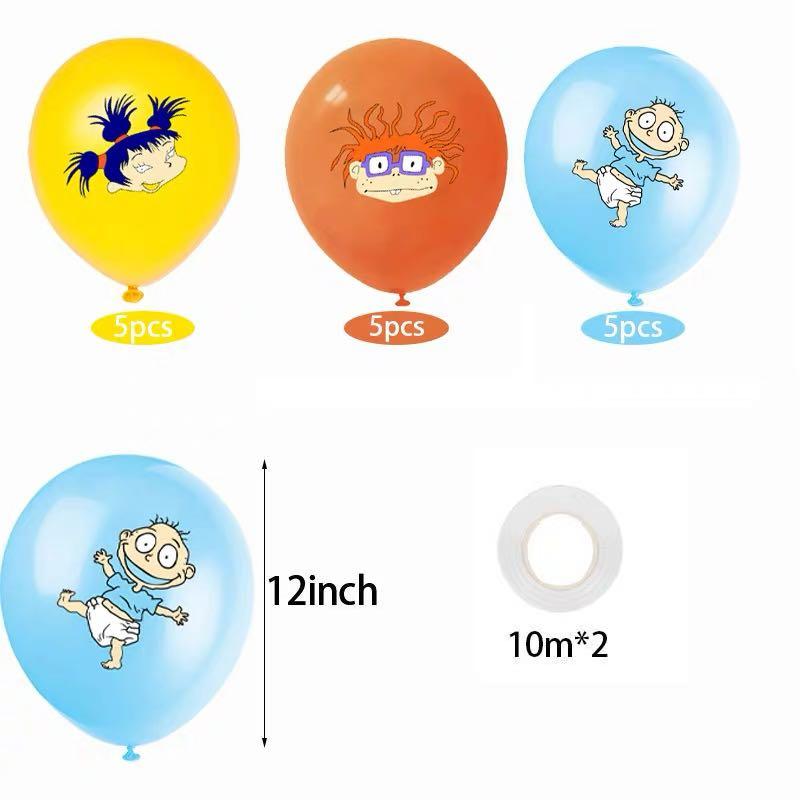 [Ready Stock] TV Series Rugrats Nickelodeon Happy birthday party ...