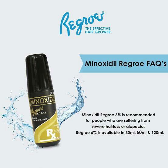 Regroe Minoxidil Hair Grower, Beauty & Personal Care, Hair on Carousell