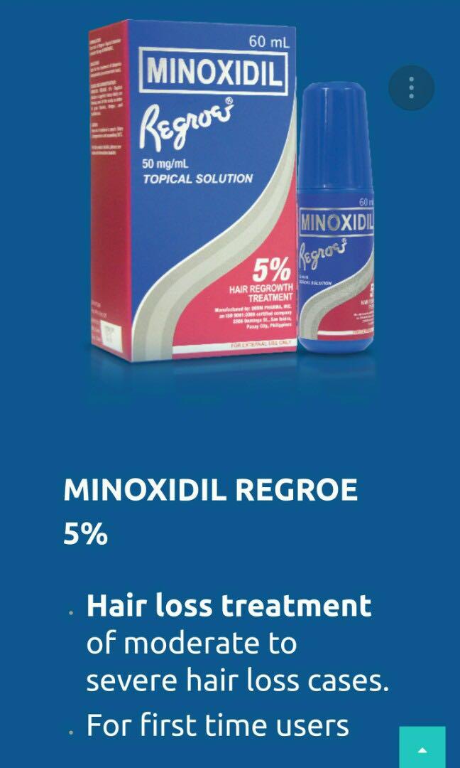 Regroe Minoxidil Hair Grower, Beauty & Personal Care, Hair on Carousell