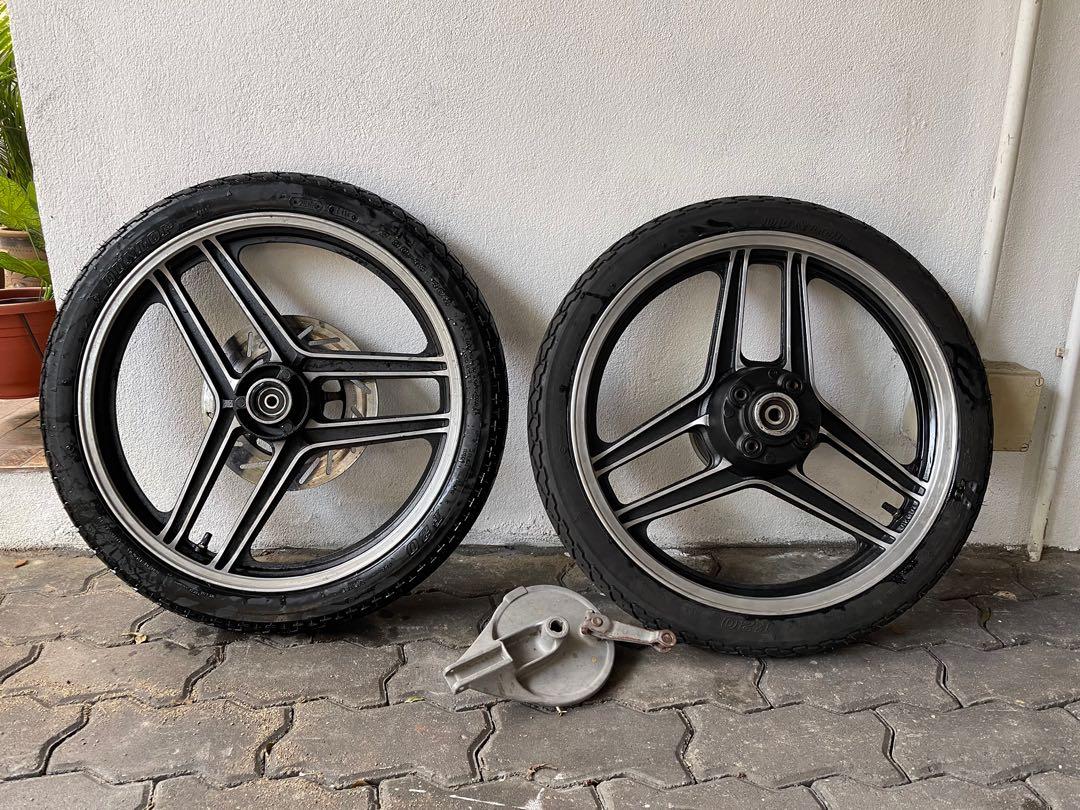 Rim Honda Raider | Yamaha RXZ, Motorbikes on Carousell