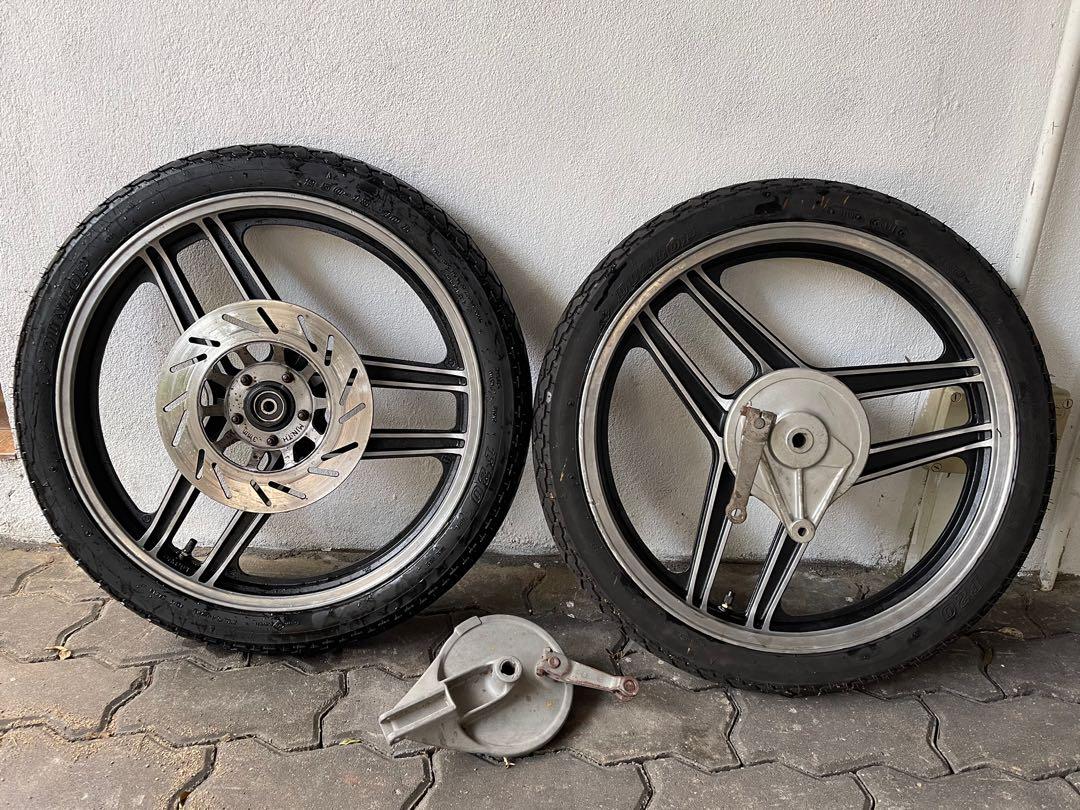 Rim Honda Raider | Yamaha RXZ, Motorbikes on Carousell