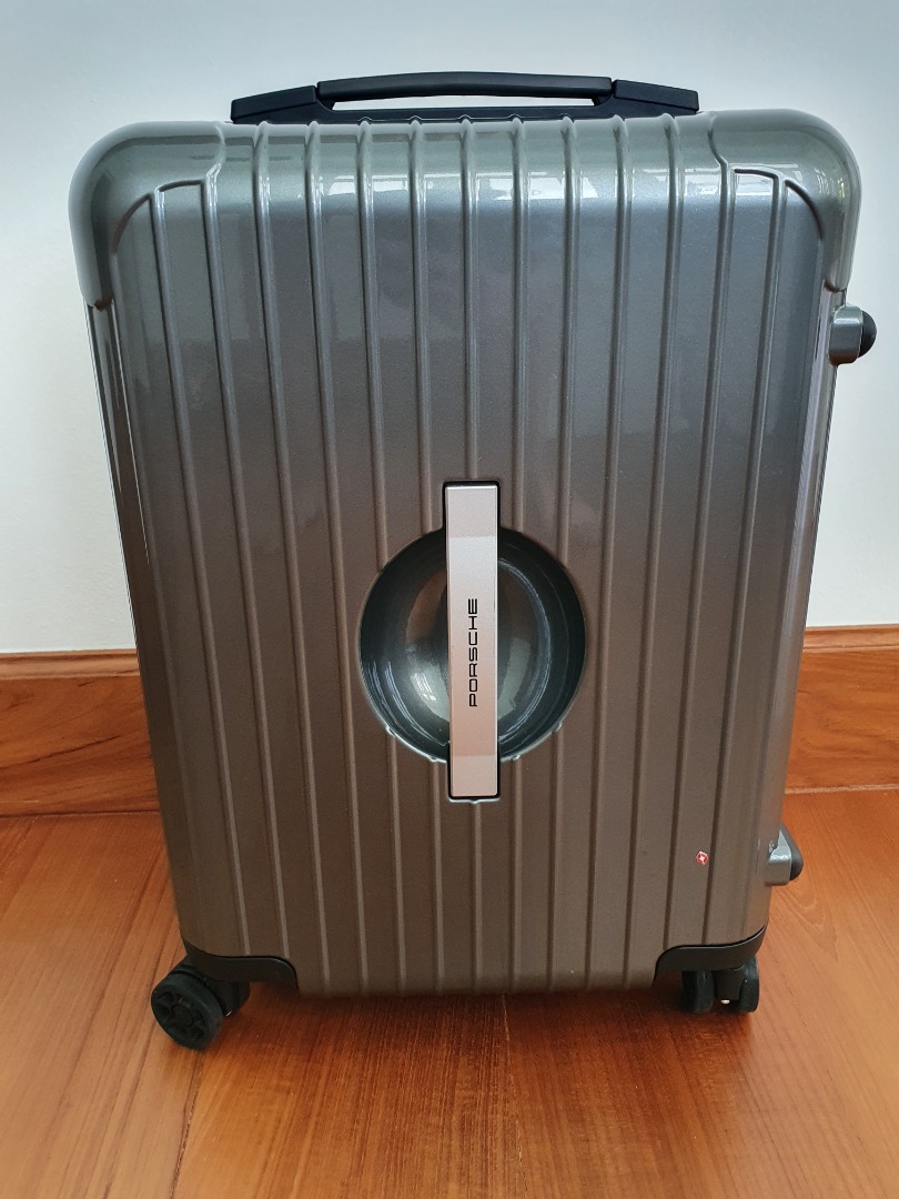 Rimowa x Porsche Silver Cabin Luggage, Hobbies & Toys, Travel, Luggage ...