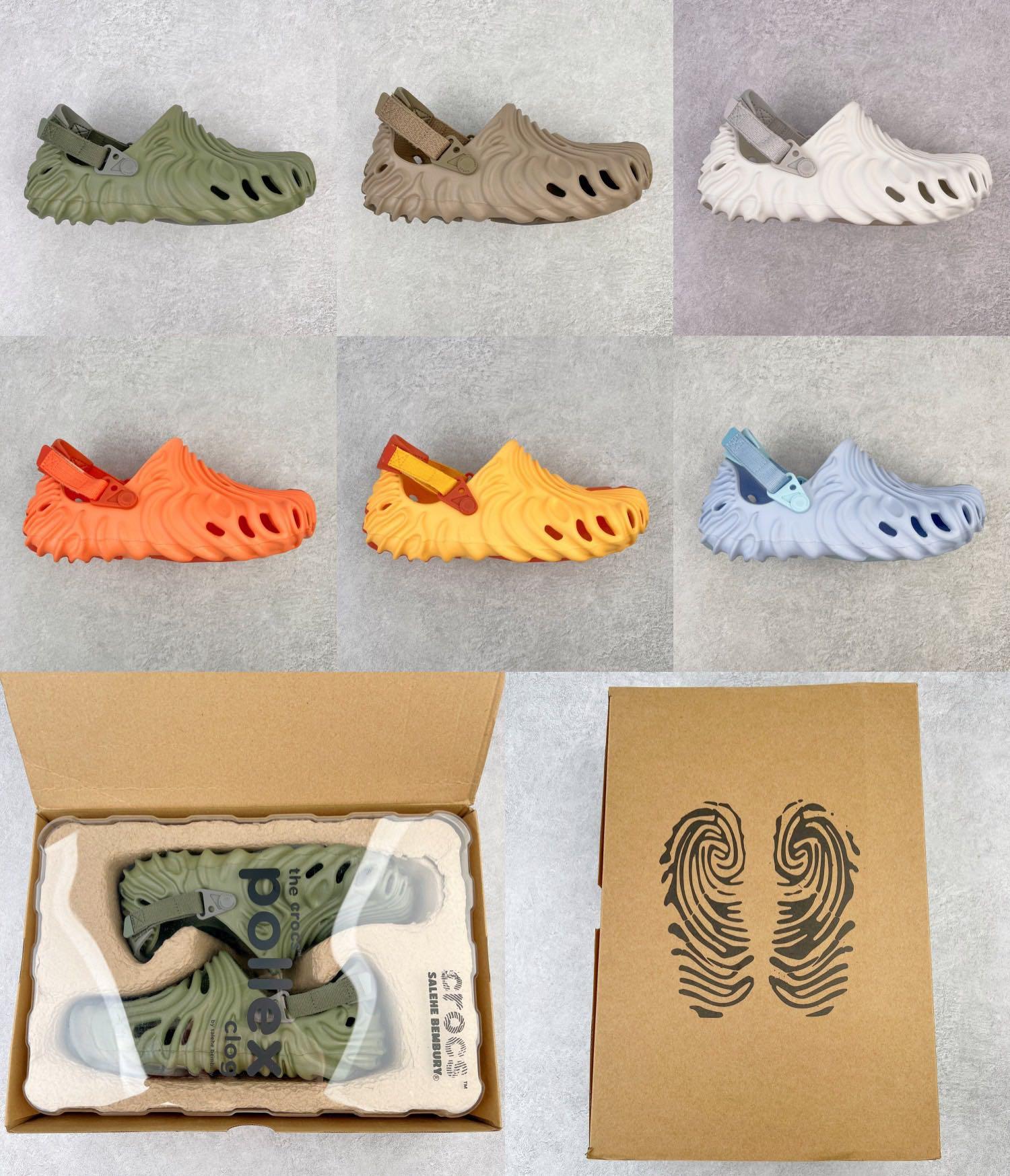 SALEHE BEMBURY X CROCS POLLEX CLOG ‘ORANGE’, Men's Fashion, Footwear ...