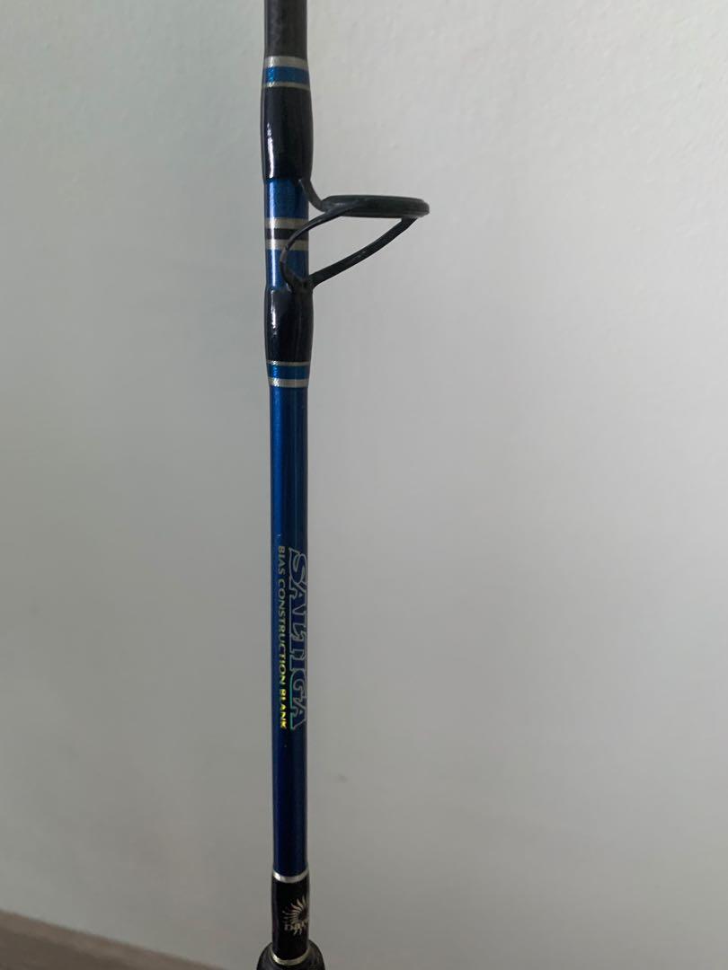 Saltiga Overhead Jigging Rod, Sports Equipment, Fishing on Carousell