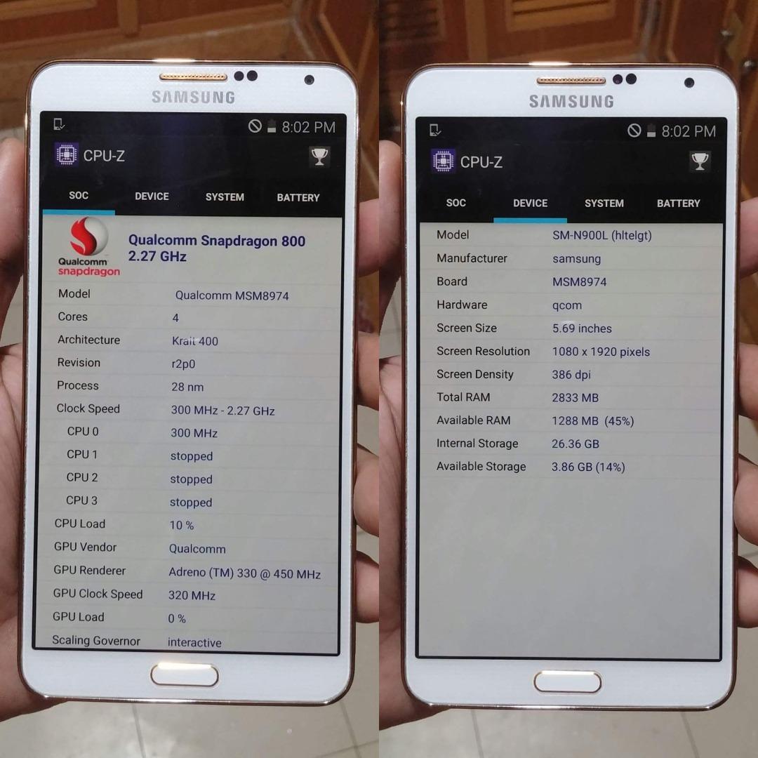 Samsung Galaxy Note 3 White 32gb 3gb Ram SM-N900k Openline, Mobile Phones & Gadgets, Mobile ...