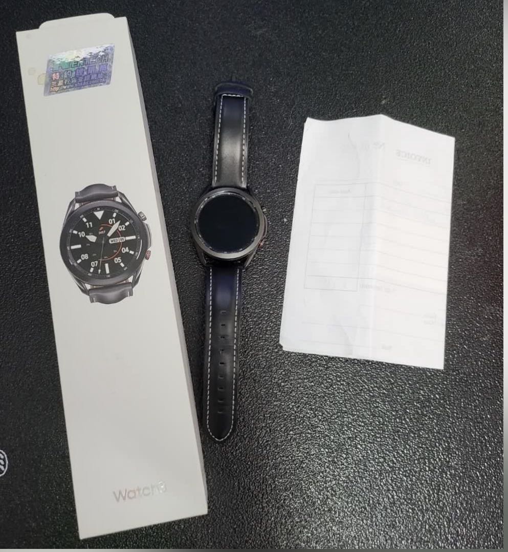 samsung galaxy watch 3 classic lte, 手提電話, 智能穿戴裝置及智能手錶 - Carousell