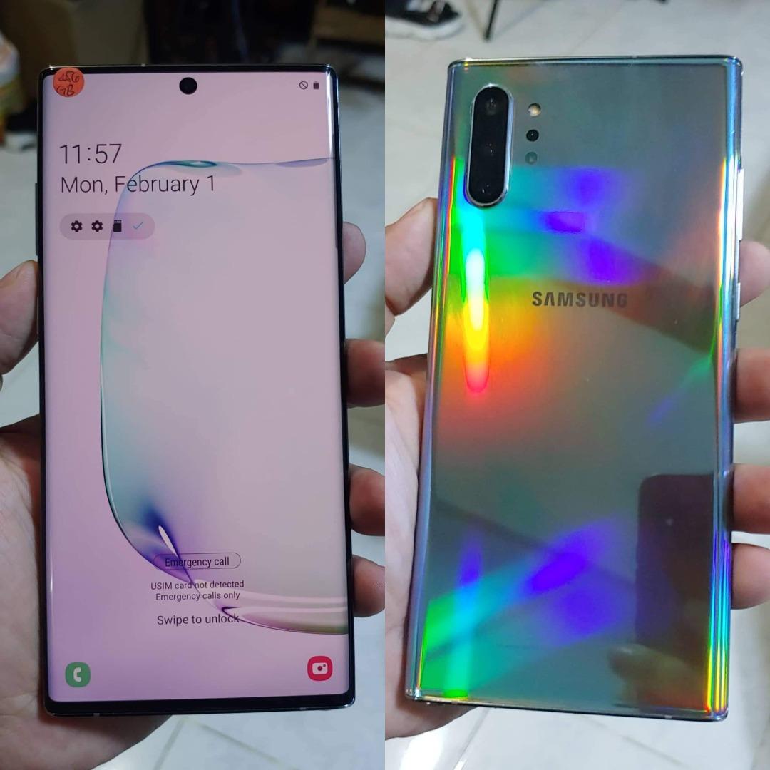Samsung Note 10 5G AURA Glow 256gb 12gb, Mobile Phones & Gadgets ...