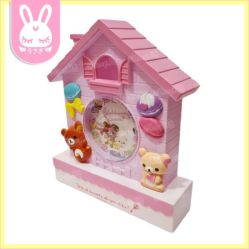 San-X Rilakkuma Korilakkuma Sweets & Sweets Premium Wall Cuckoo Clock ...