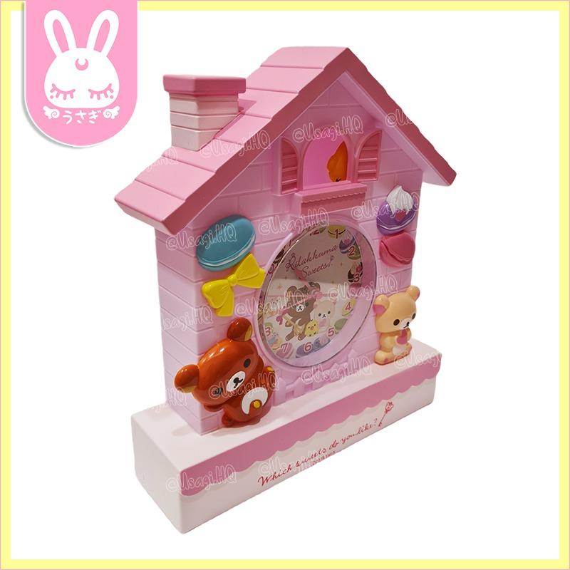San-X Rilakkuma Korilakkuma Sweets & Sweets Premium Wall Cuckoo Clock ...
