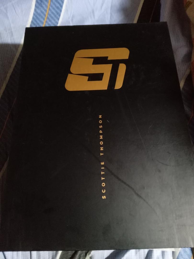 Scottie Thompson 1 - Black & Gold - SIGNED, Men's Fashion, Footwear ...
