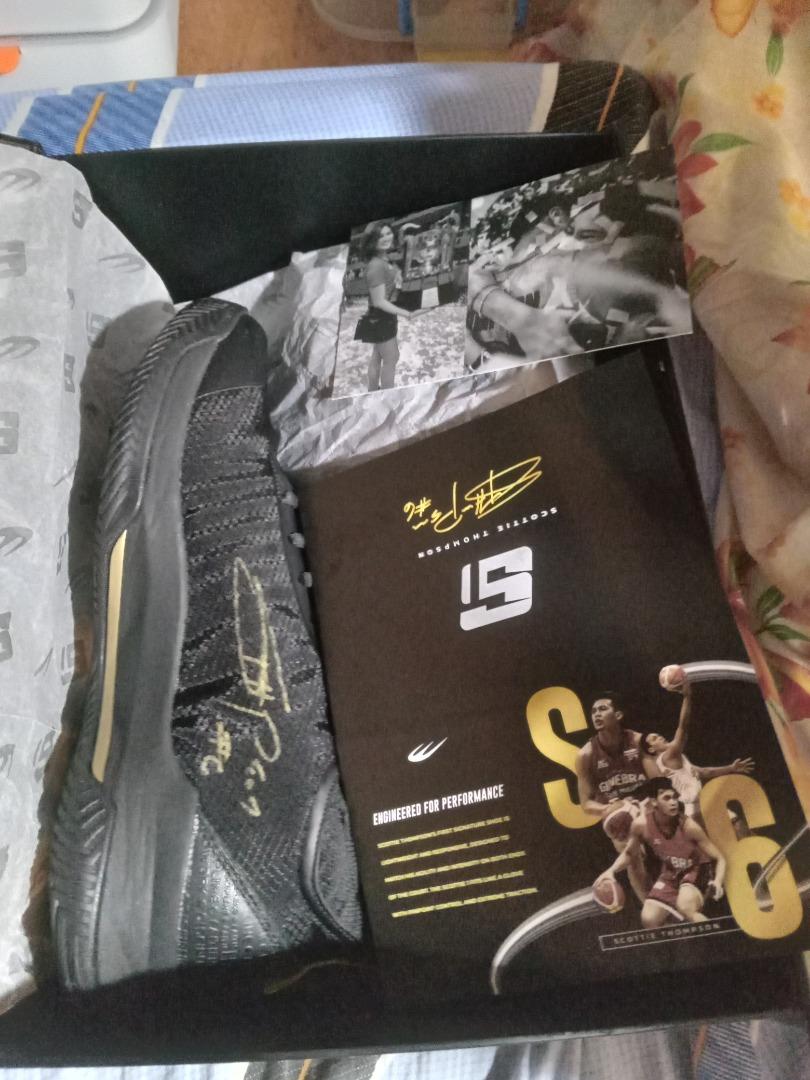 Scottie Thompson 1 - Black & Gold - SIGNED, Men's Fashion, Footwear ...