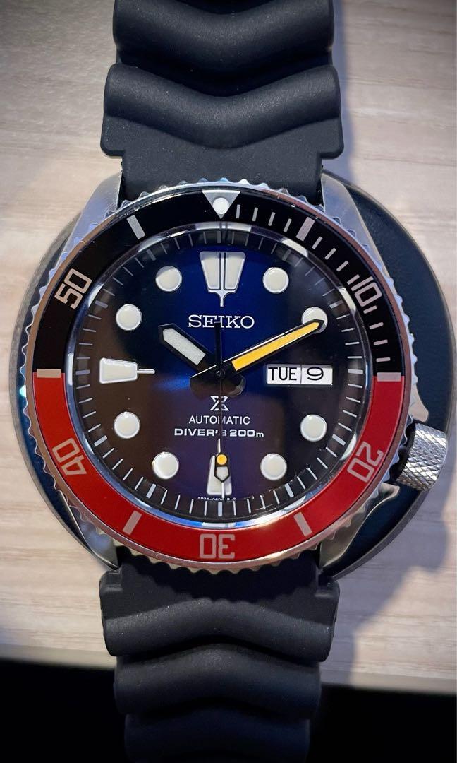 Seiko mod diver root beer, Men's Fashion, Watches & Accessories ...