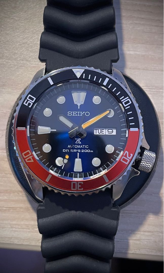 Seiko mod diver root beer, Men's Fashion, Watches & Accessories ...