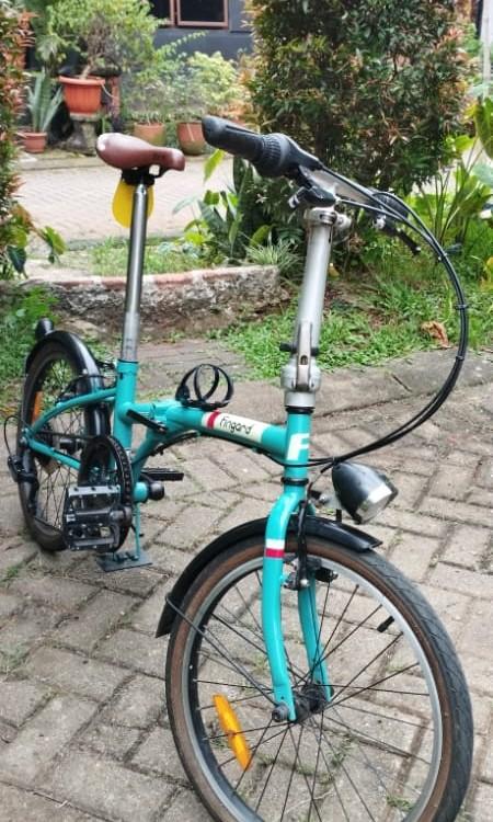 Sepeda lipat fingard vintage hemat 1 jt an gan, Olah Raga, Sepeda di ...