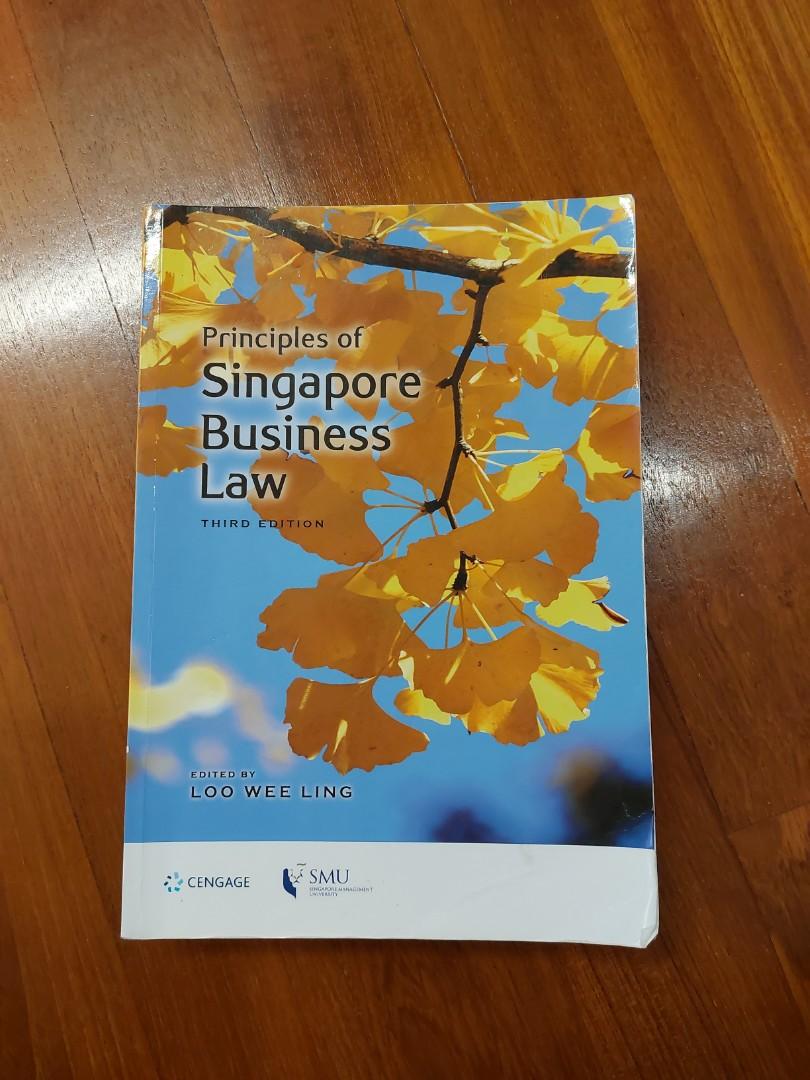 SMU Business Law Textbook/Principles of Singapore Business Law 3rd ...