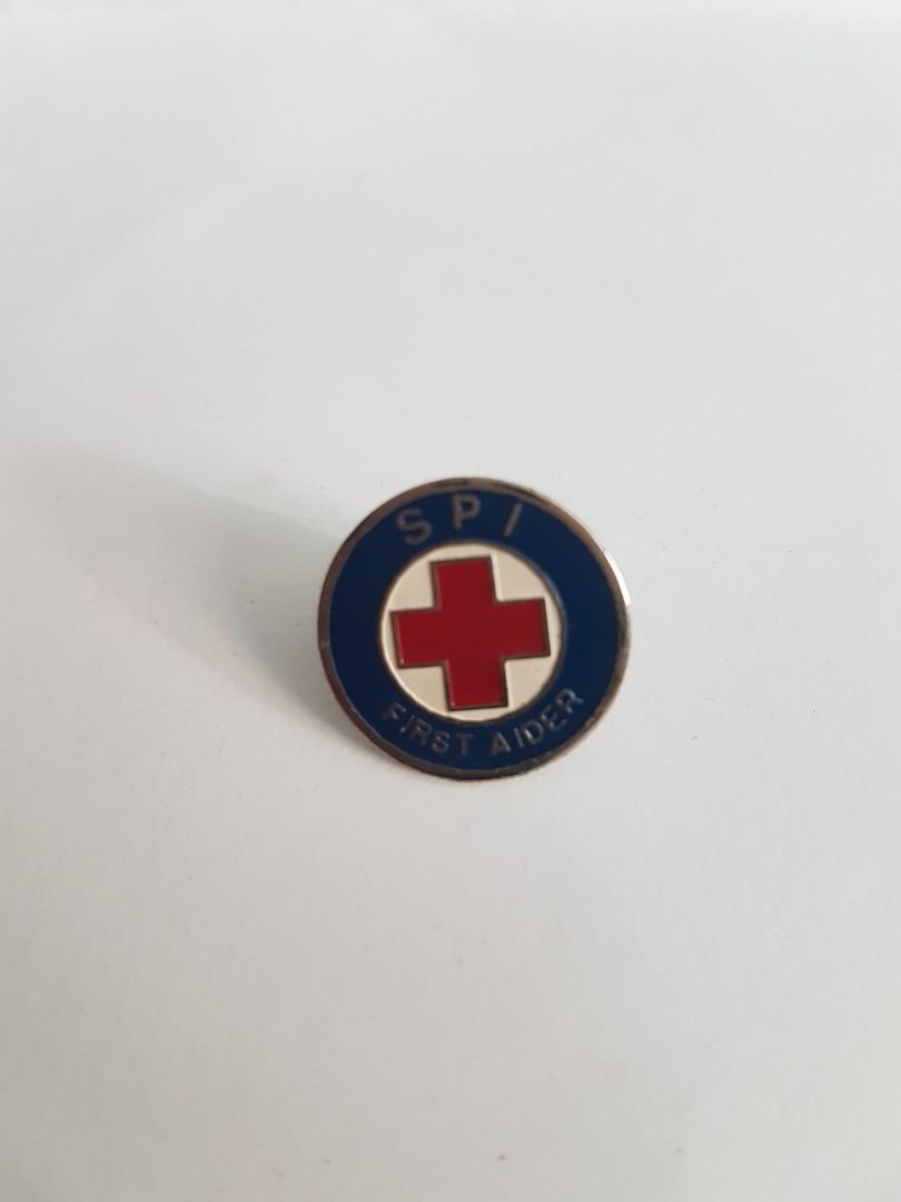 SPI First Aider Collar Pin, Hobbies & Toys, Memorabilia & Collectibles ...