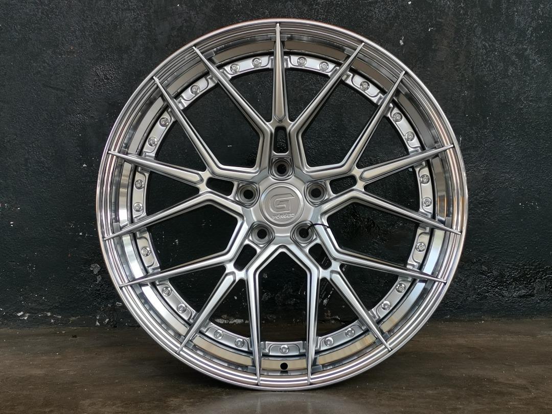 SPORT RIM 20 INCH ORIGINAL G FORGED THAILAND 2PIECE WHEEL FLOW FORMING ...