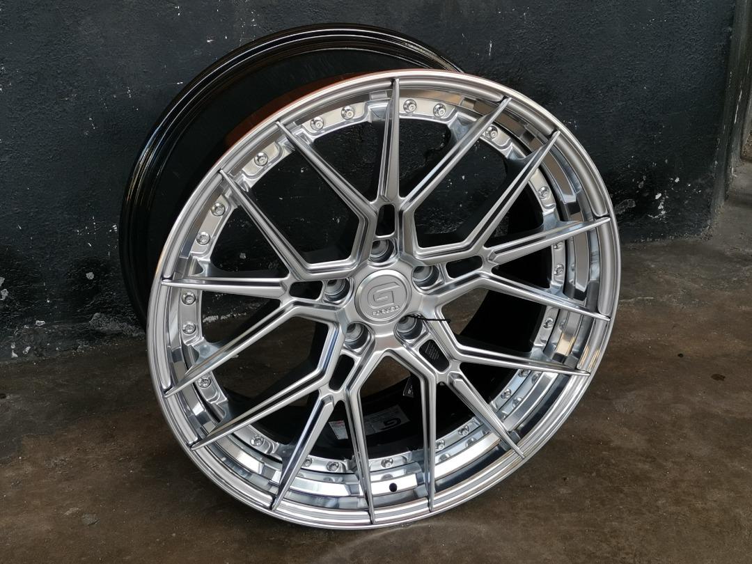 SPORT RIM 20 INCH ORIGINAL G FORGED THAILAND 2PIECE WHEEL FLOW FORMING ...