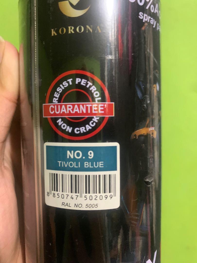 Spray Paint ( Tivoli Blue Color ), Hobbies & Toys, Stationary & Craft ...