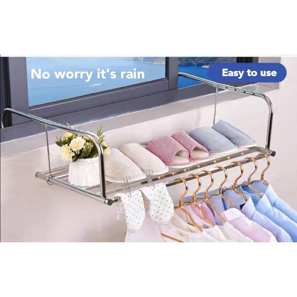 Stainless steel Hanger rack, Furniture & Home Living, Home Improvement ...