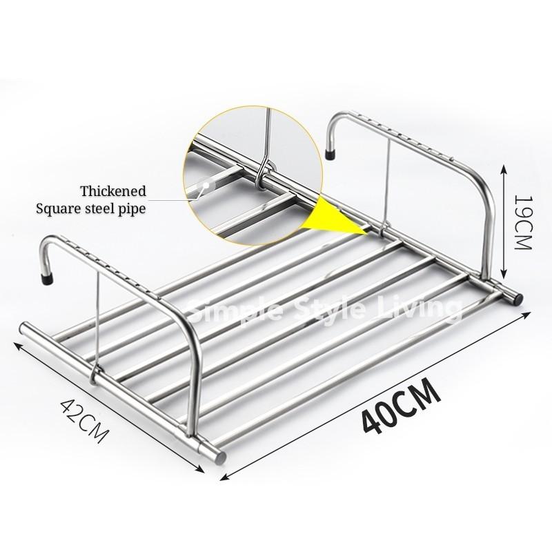 Stainless steel Hanger rack, Furniture & Home Living, Home Improvement ...
