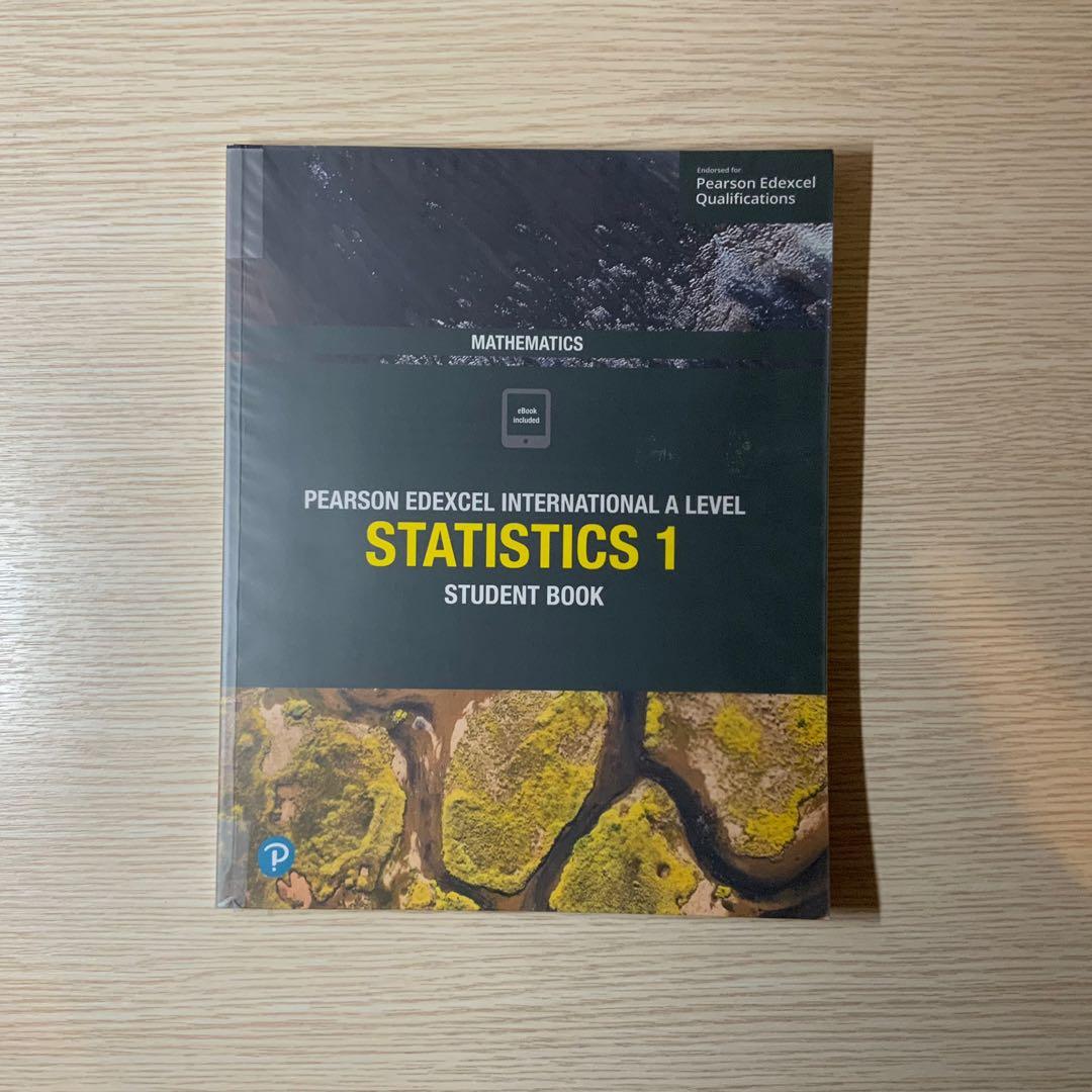 Statistics 1 Pearson Edexcel International A Level, 興趣及遊戲, 書本 & 文具, 教科書 ...
