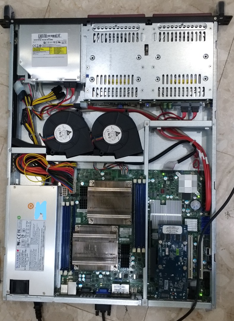 SuperMicro X8DTL-6F 1U Rackmount Server, Computers & Tech, Office ...