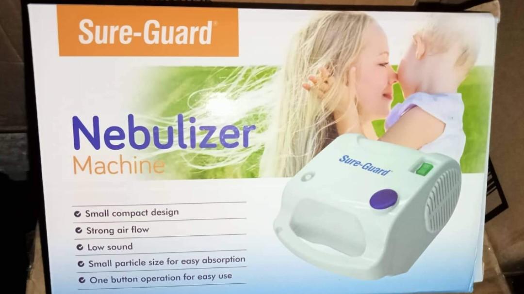 Sure-Guard Nebulizer Machine, Health & Nutrition, Medical Supplies ...