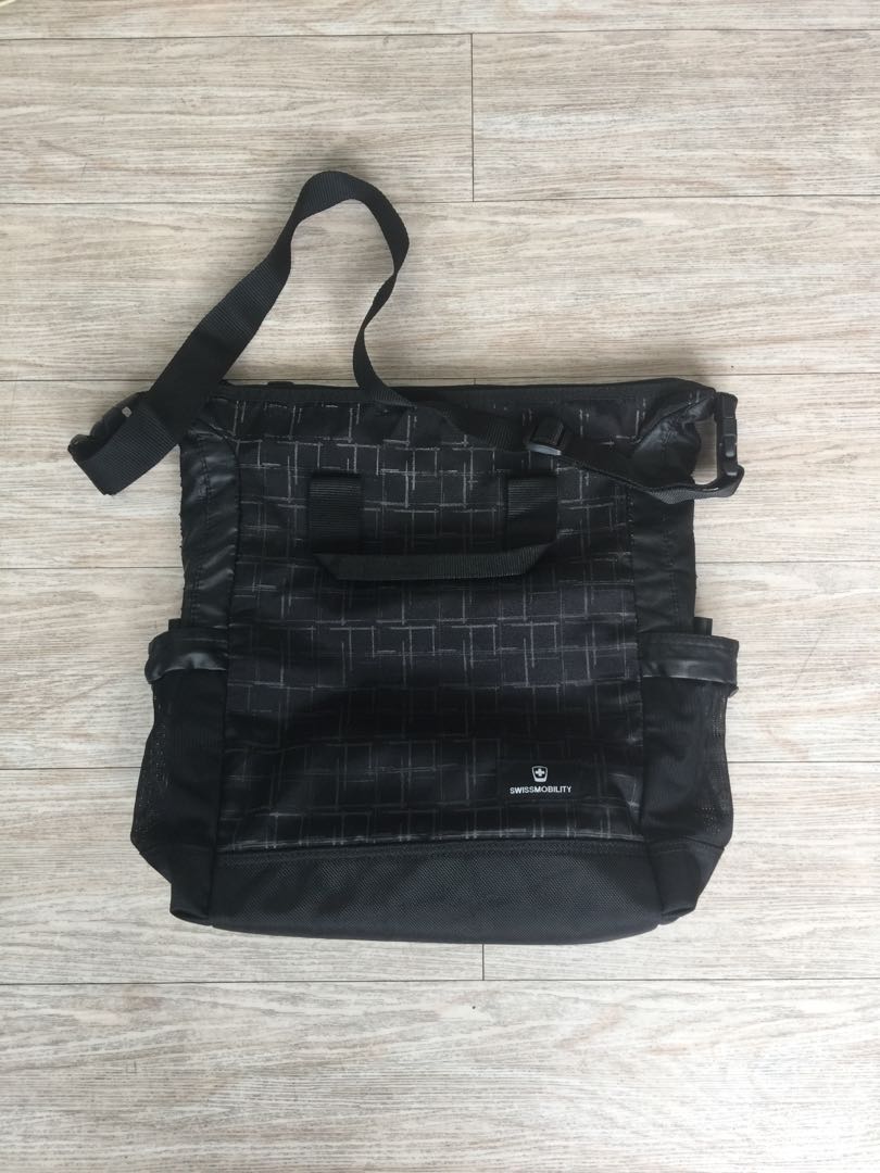 Swiss mobility two way bag, Men's Fashion, Bags, Sling Bags on Carousell