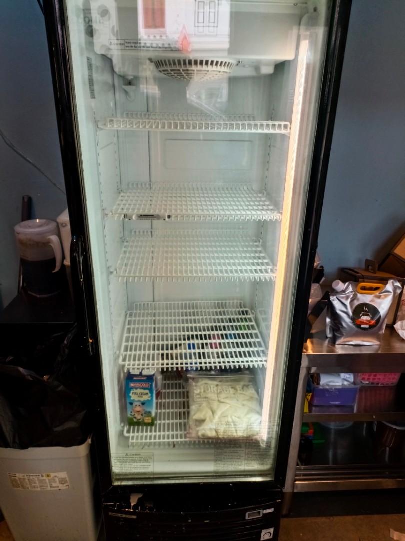 Tall display chiller, Food & Drinks, Chilled & Frozen Food on Carousell